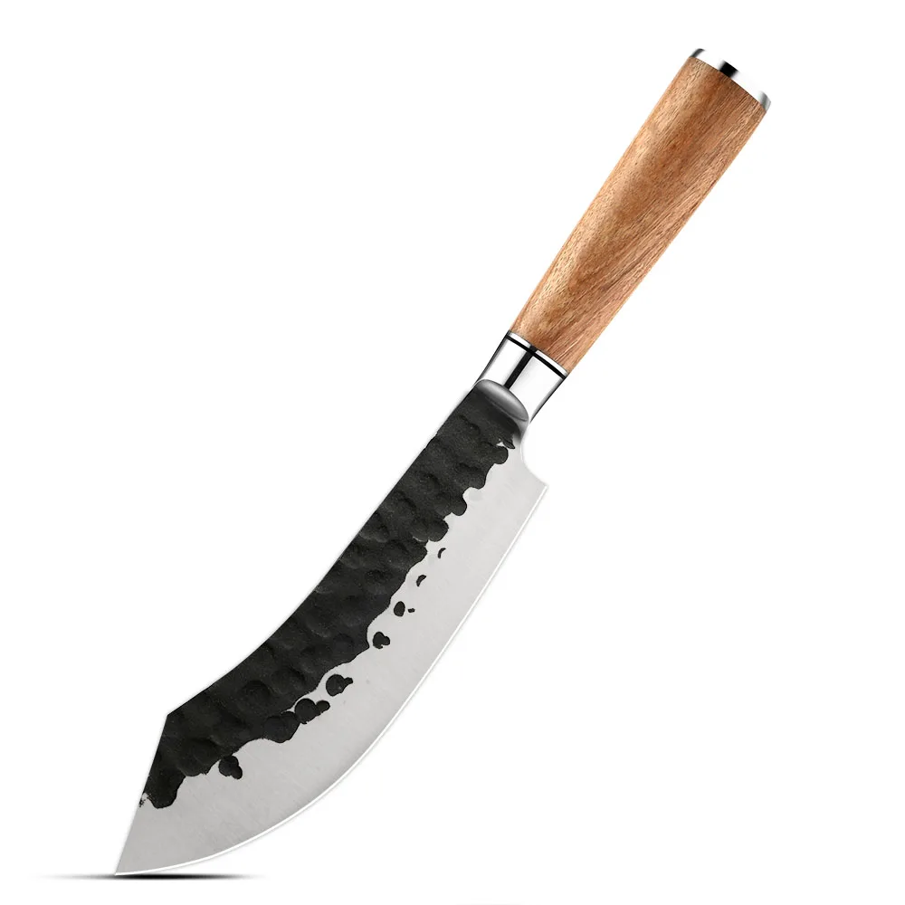 Butcher Knife – High Carbon Stainless Steel with Rosewood Handle