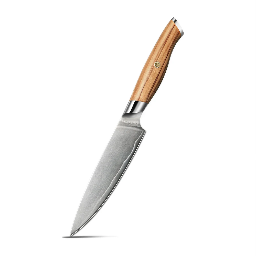 Petty / Filleting Knife, Hikari - VG-10 Blade with Olive Wood Handle